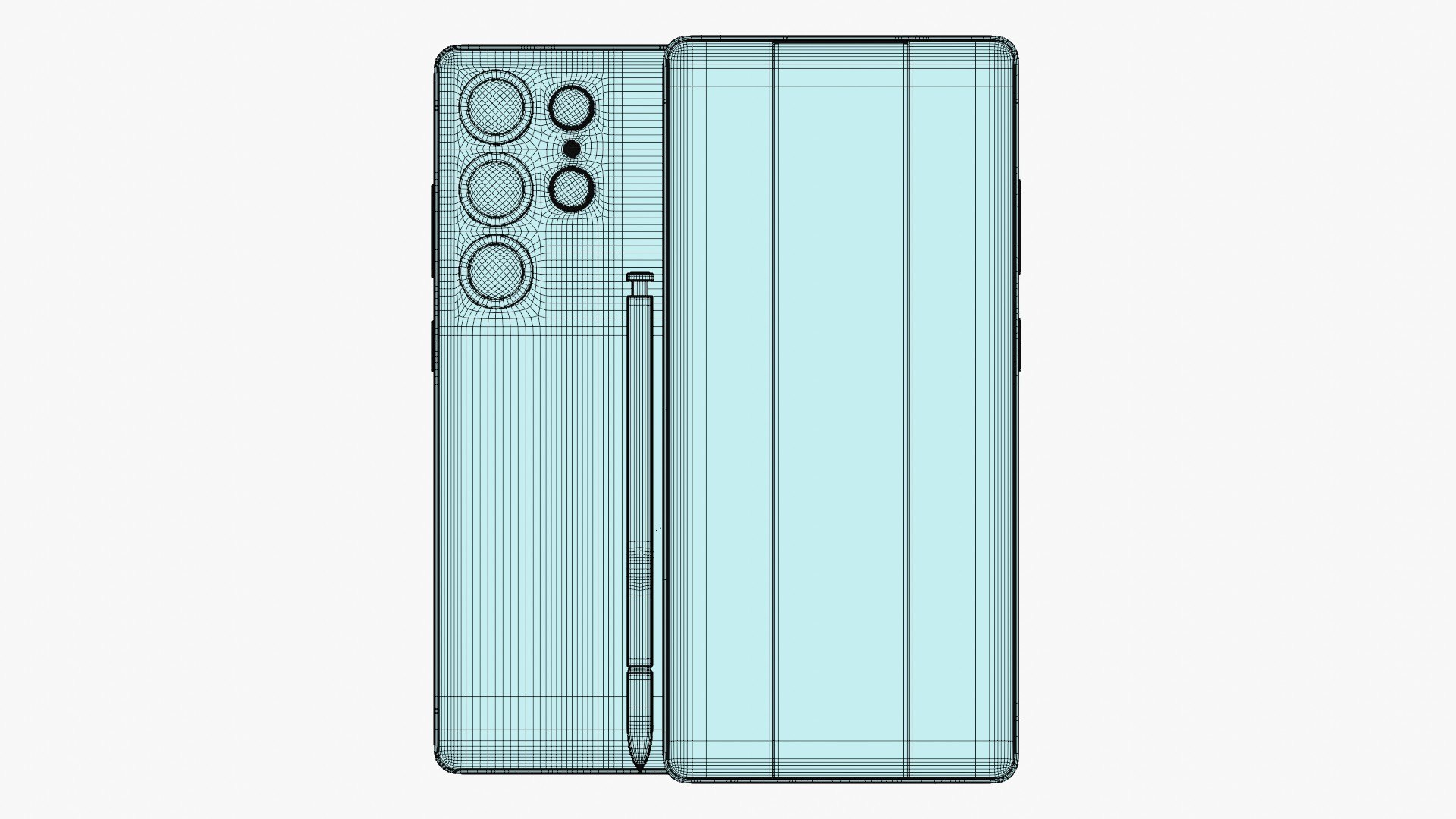 Samsung Galaxy S25 Ultra Titanium White Silver 3D Model - TurboSquid ...