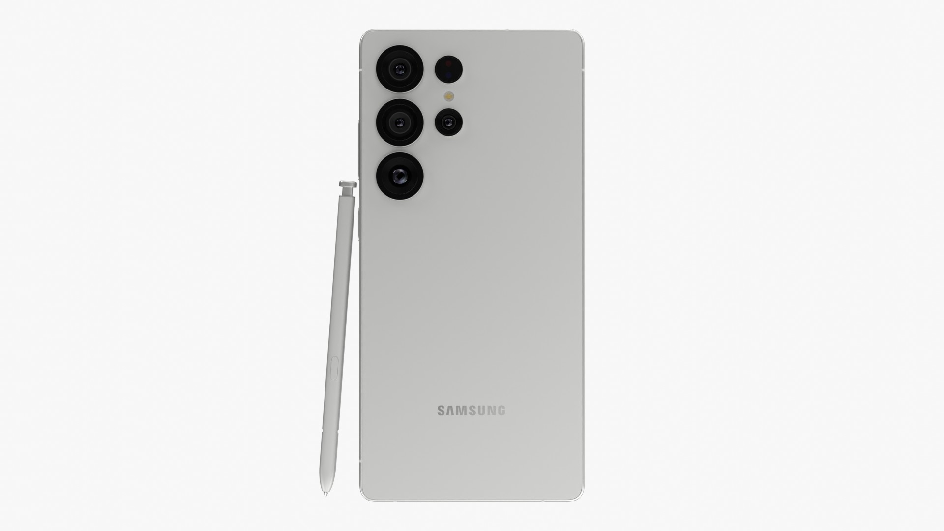 Samsung Galaxy S25 Ultra Titanium White Silver 3D Model - TurboSquid ...