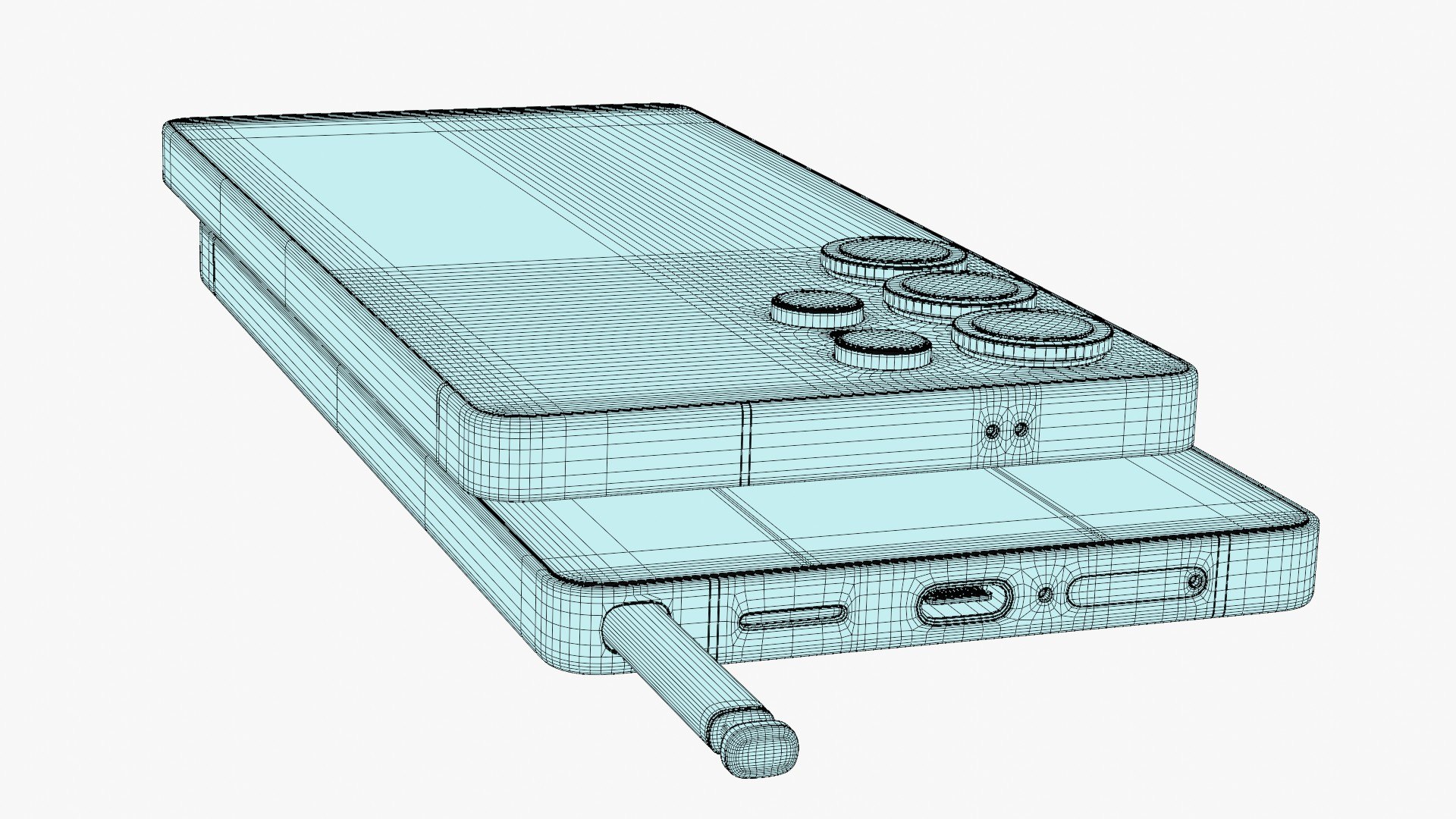 Samsung Galaxy S25 Ultra Titanium White Silver 3D Model - TurboSquid ...