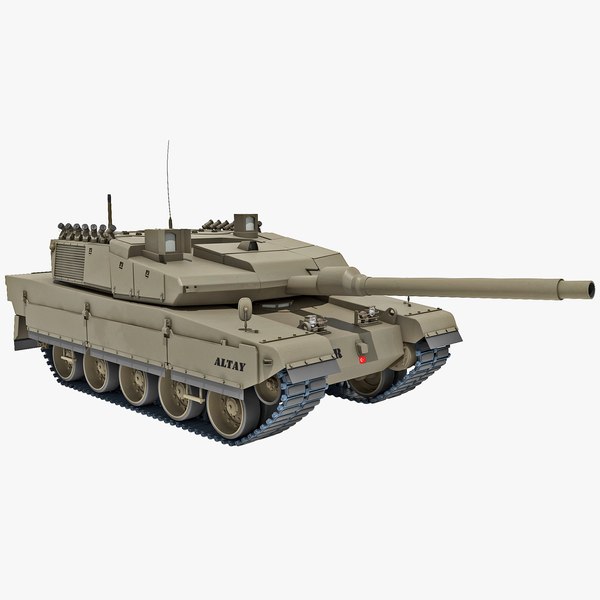 Altay Turecki czołg główny Model 3D - TurboSquid 802660