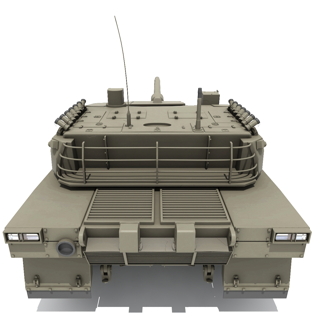 altay turkish main battle tank 3d max