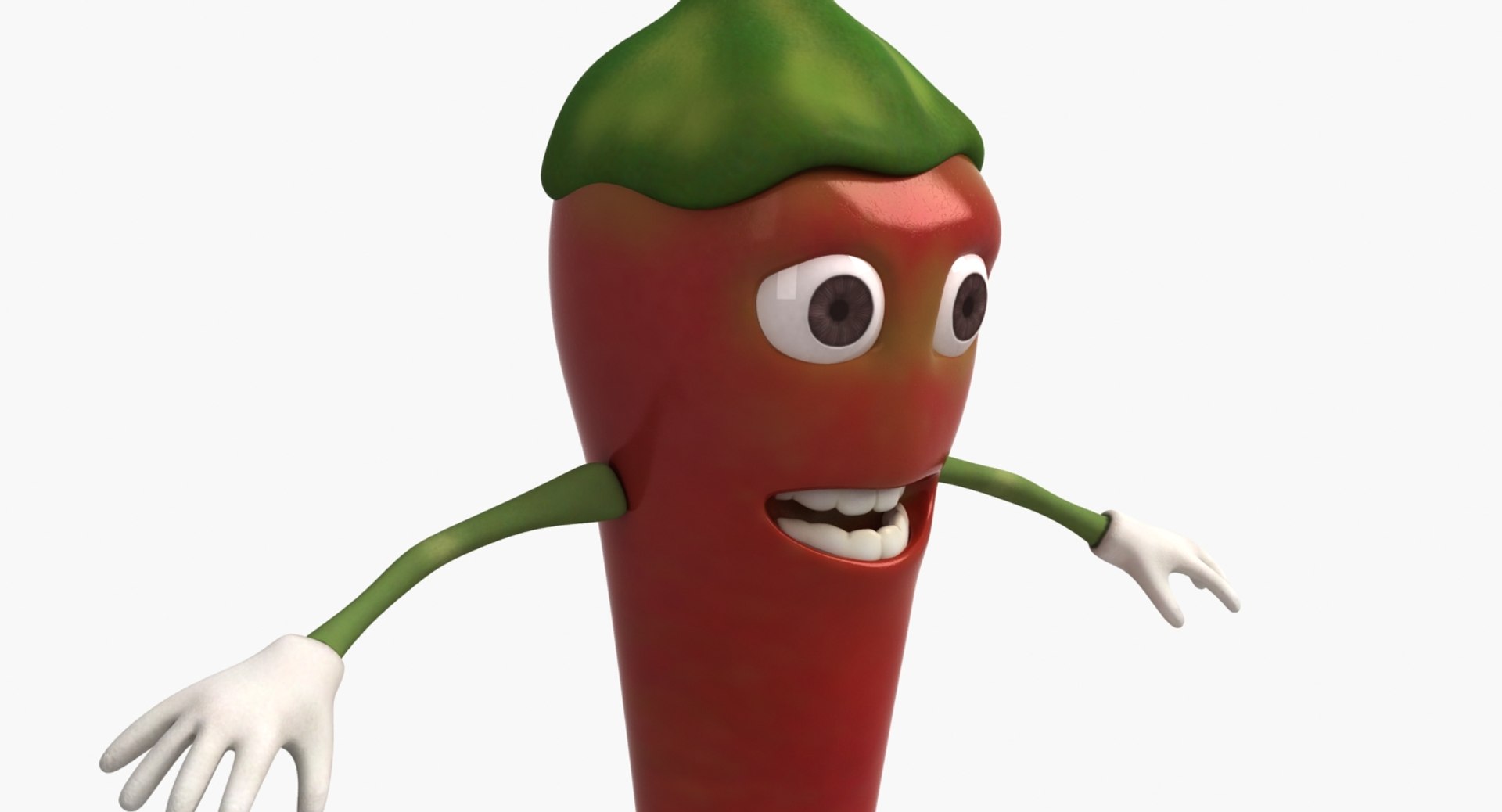 Chili Cartoon 3d Max
