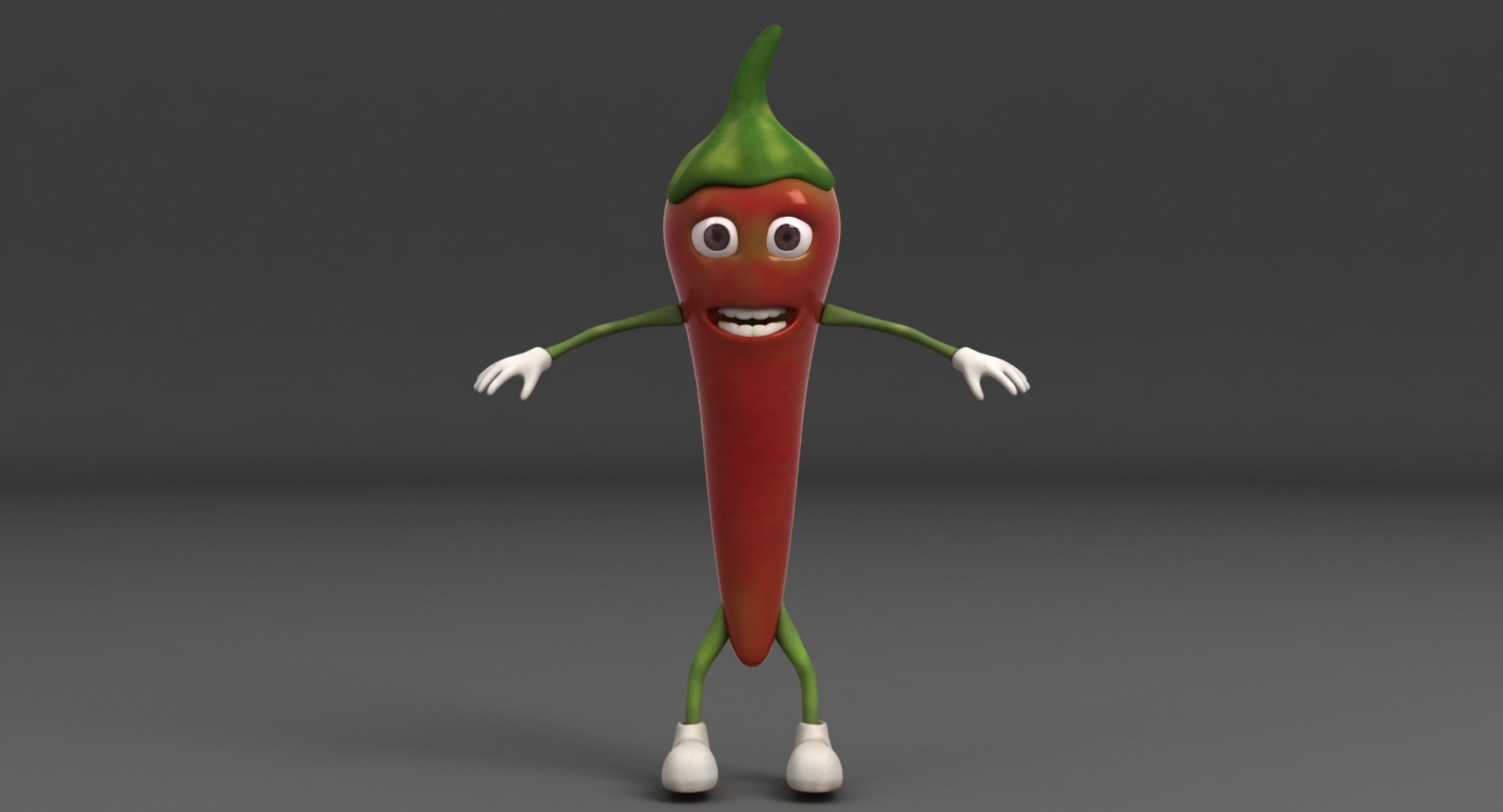 Chili Cartoon 3d Max