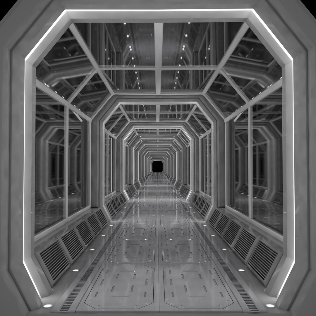 3D Modular Corridor - TurboSquid 1338120