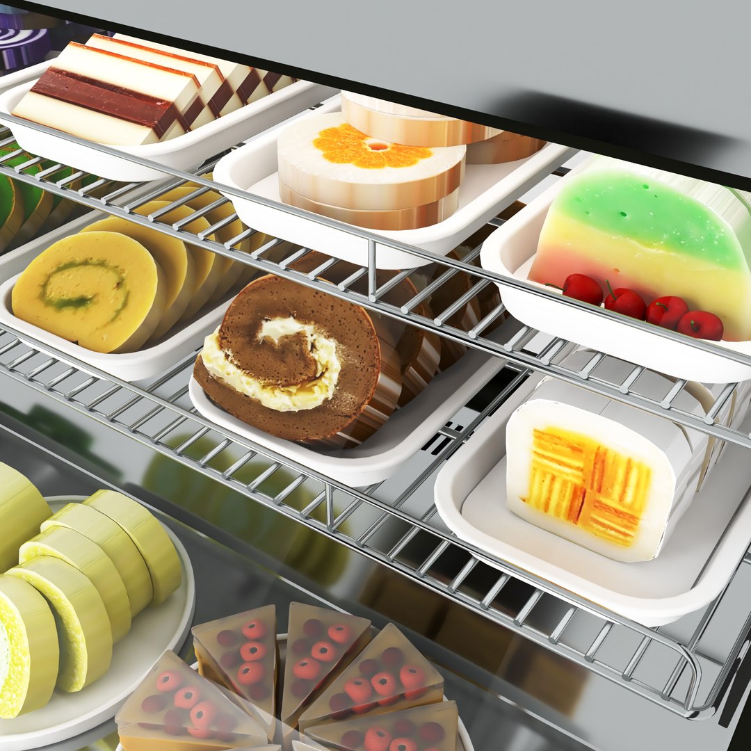 3D Cakes Display LB14 - TurboSquid 2046394