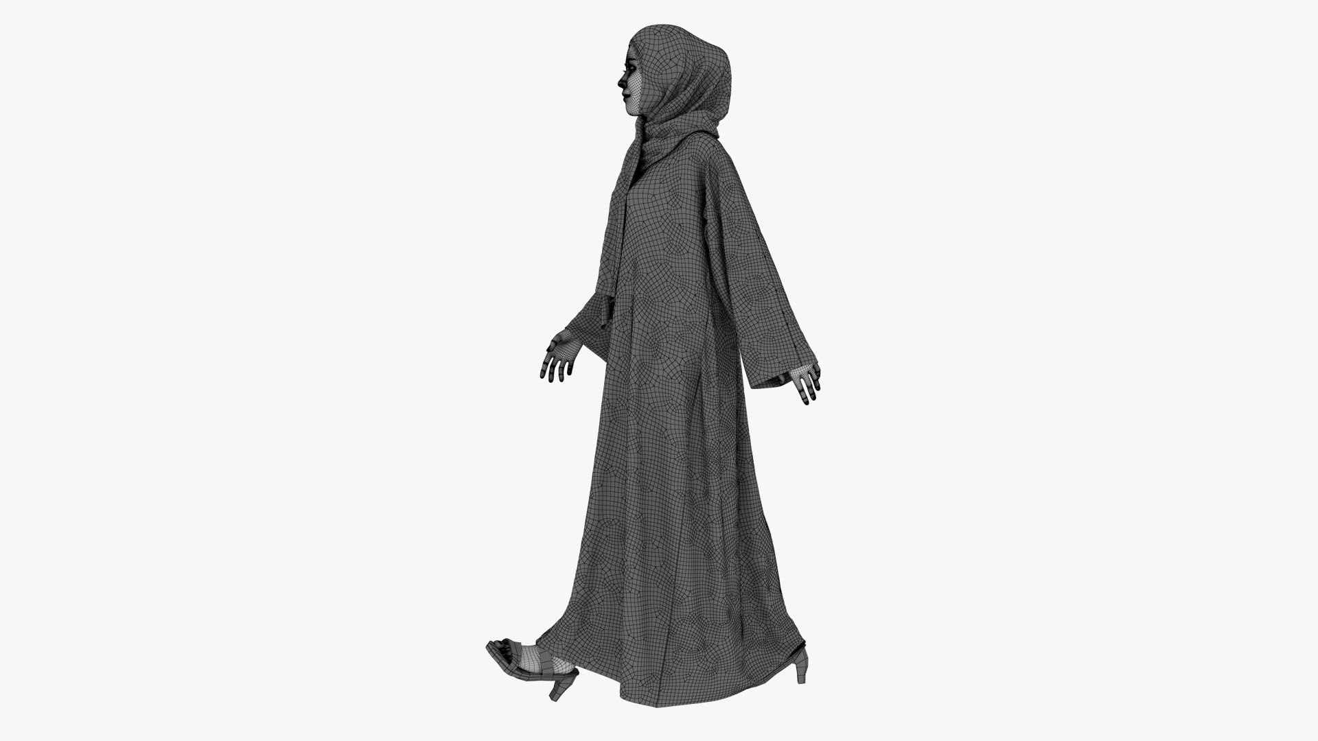 3D Arab Women Model - TurboSquid 2139293