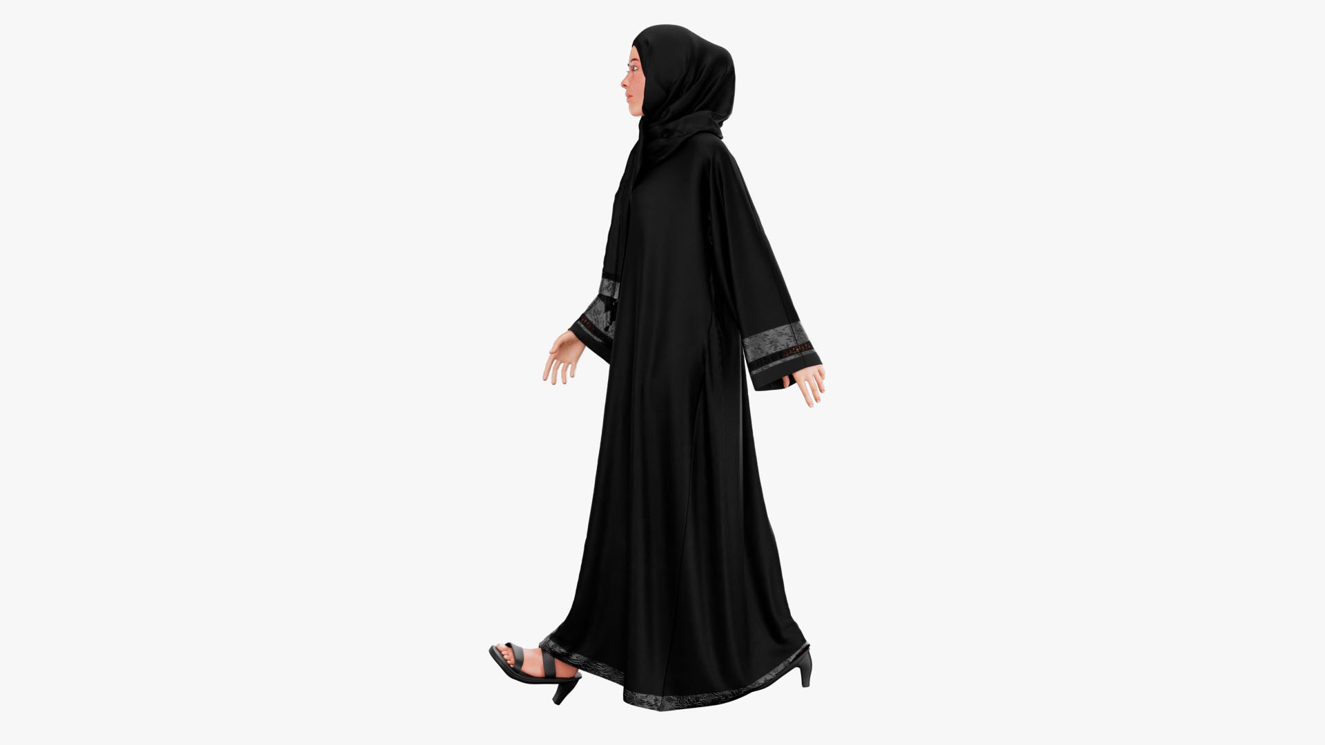 3D Arab Women Model - TurboSquid 2139293