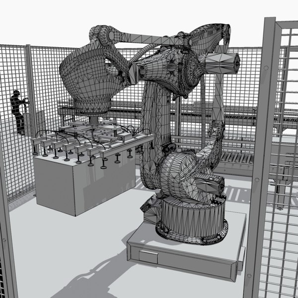 Fanuc Robotics 3D Models for Download | TurboSquid