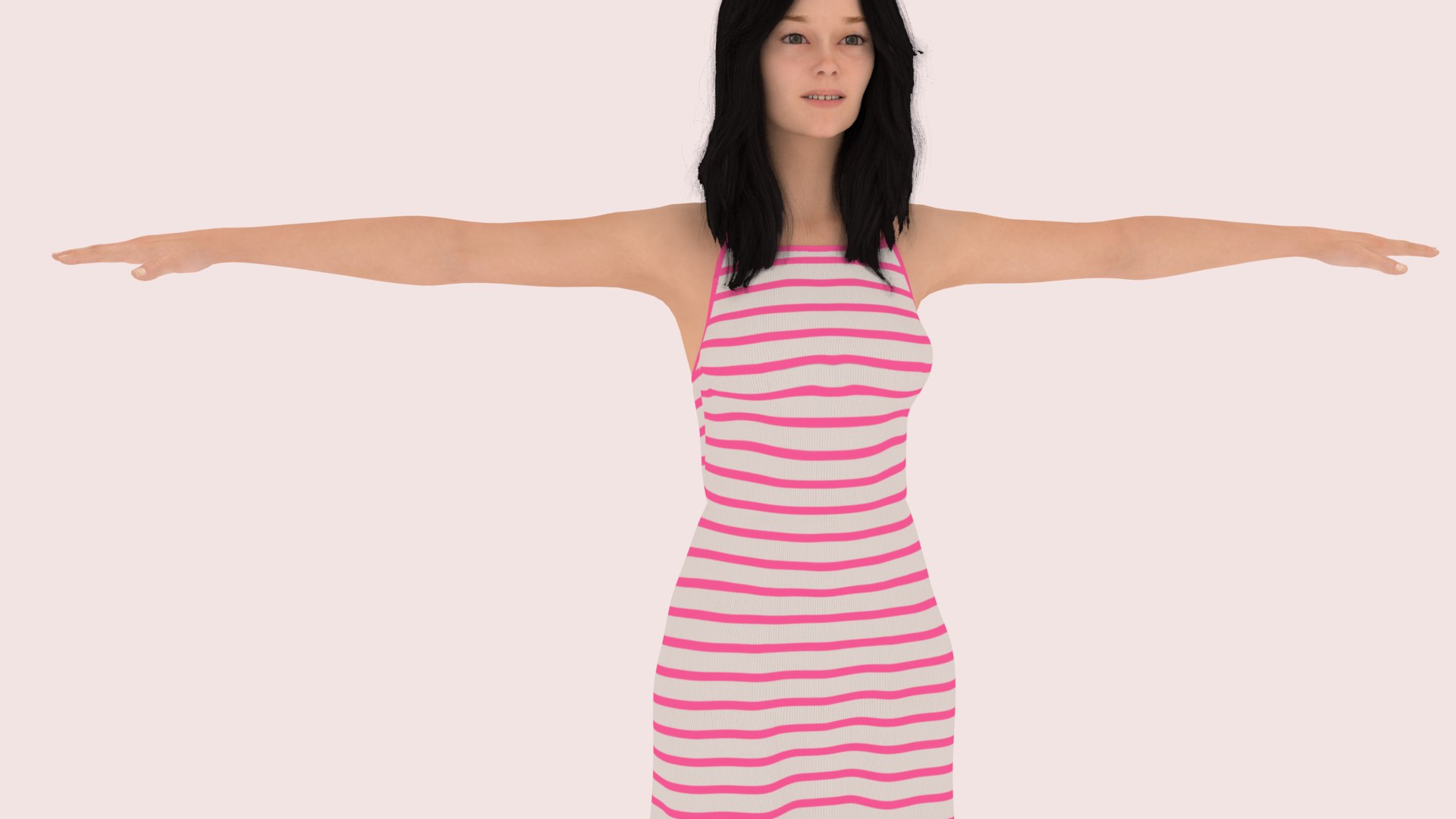 3D Rig Female Body Model - TurboSquid 1518372