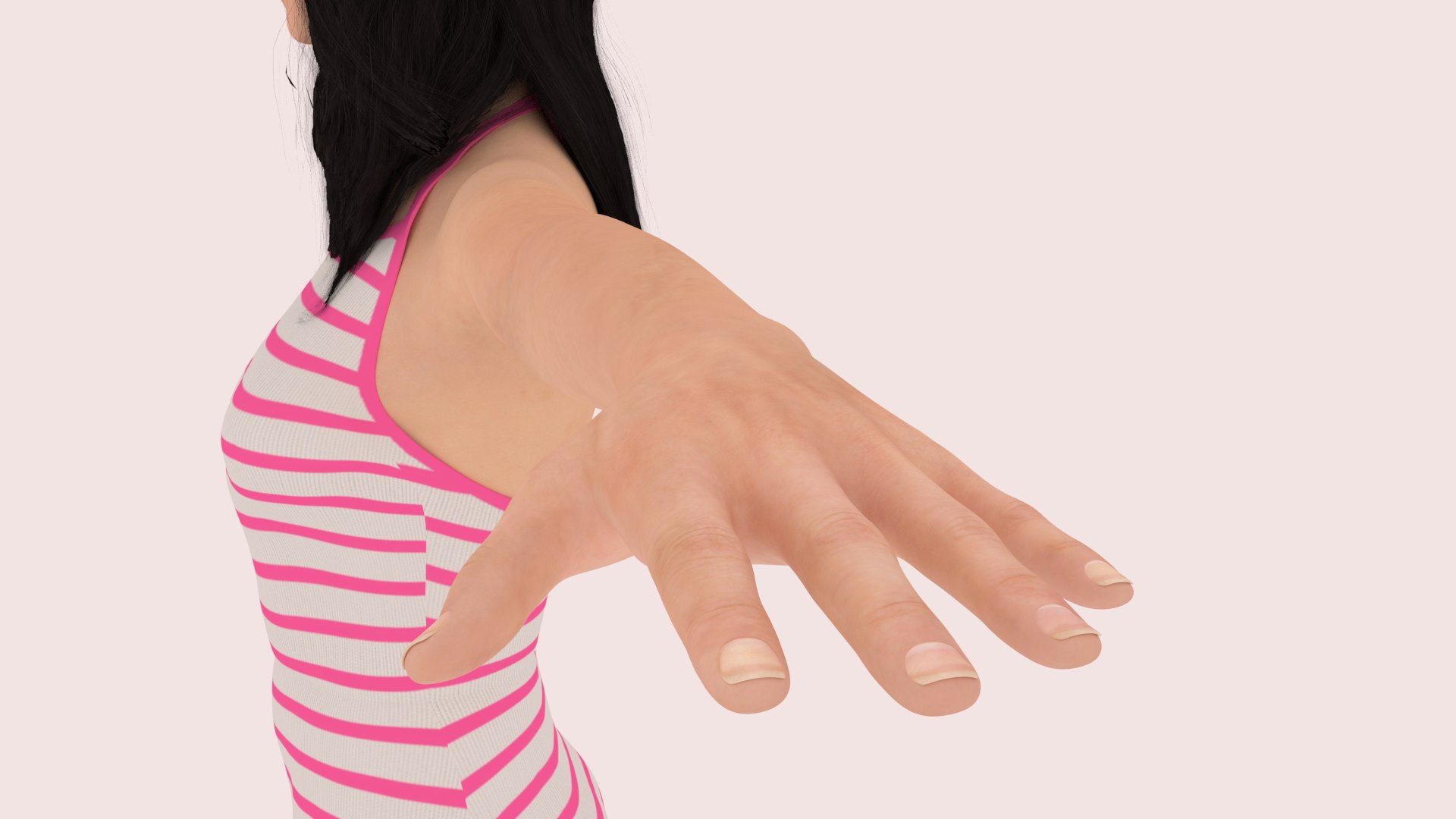 3D Rig Female Body Model - TurboSquid 1518372