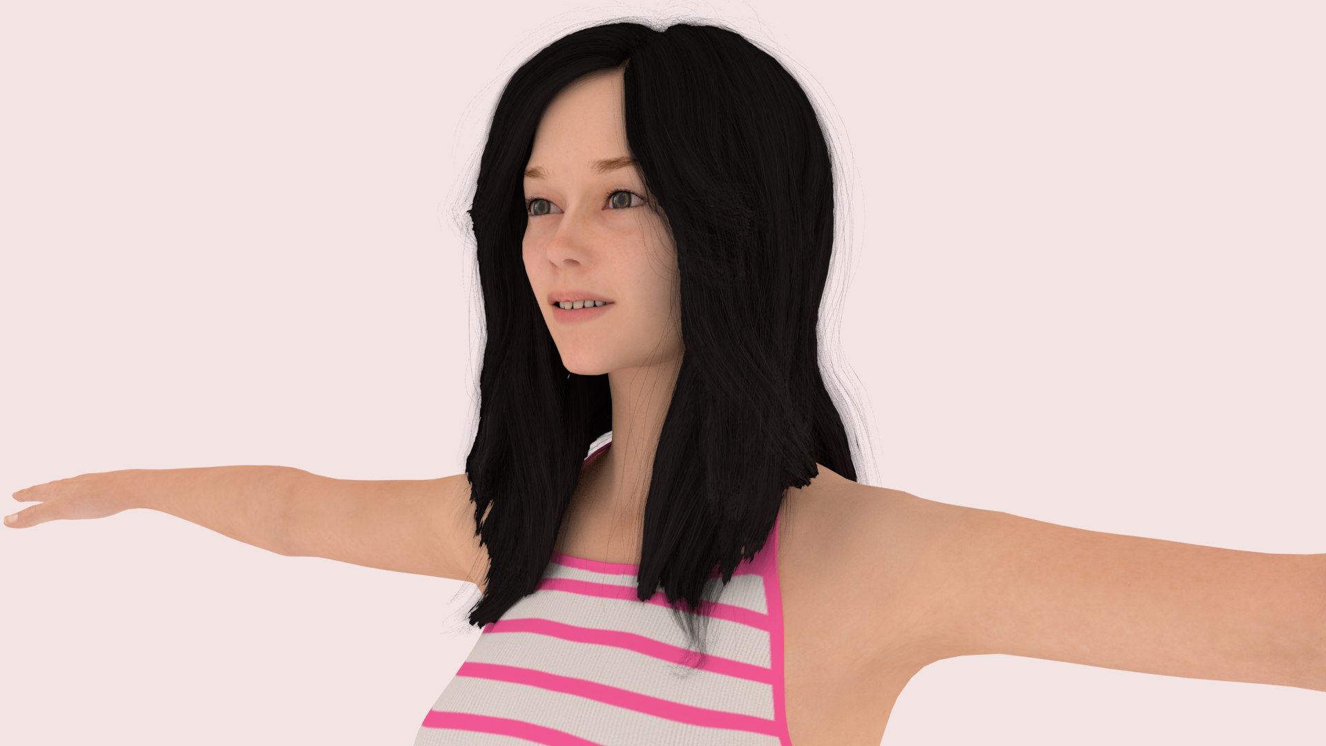 3D Rig Female Body Model - TurboSquid 1518372