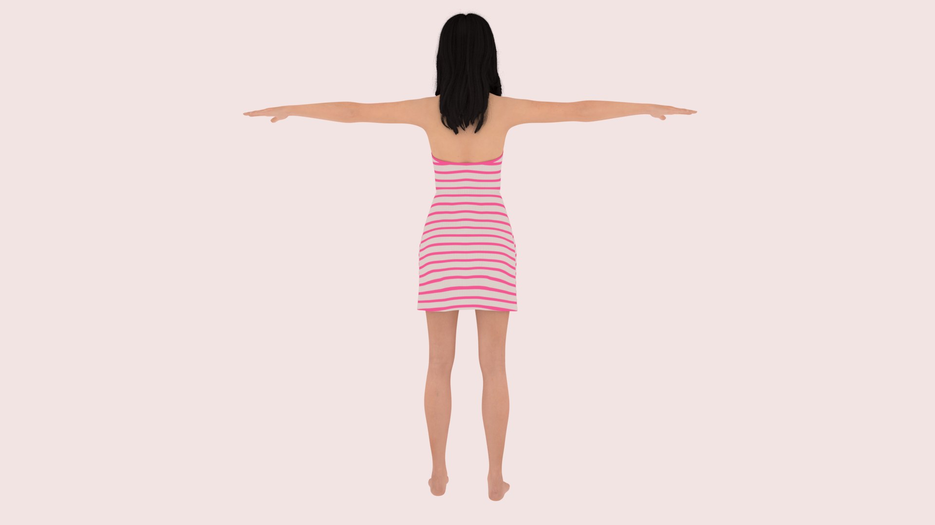 3D Rig Female Body Model - TurboSquid 1518372