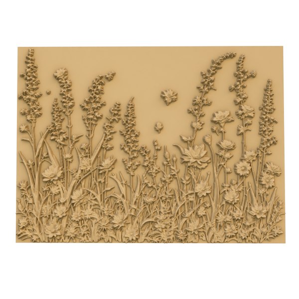 modelo 3d Conjunto de decoración de pared con paneles modernos Mural de ...