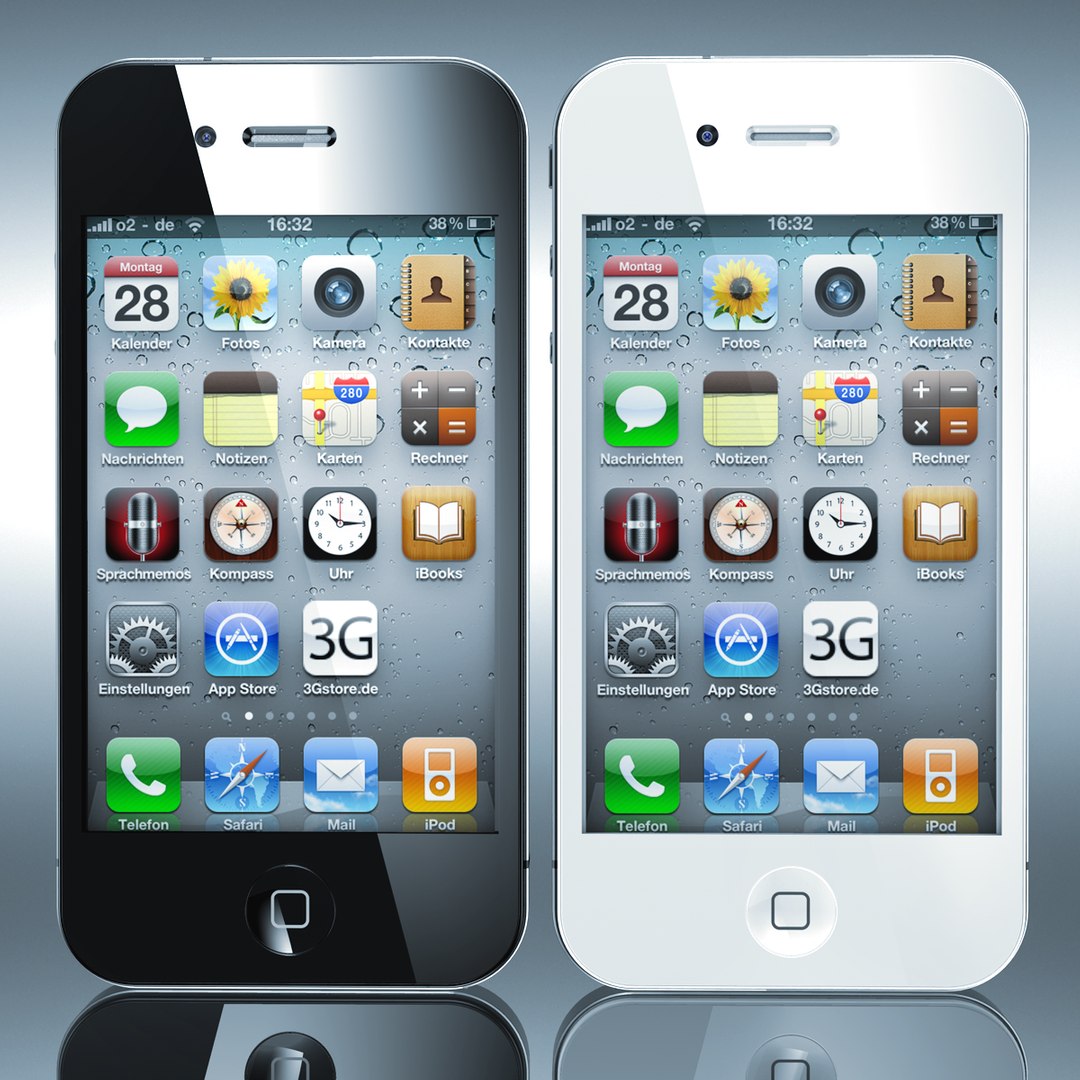 3ds Max Iphone 4 Phone