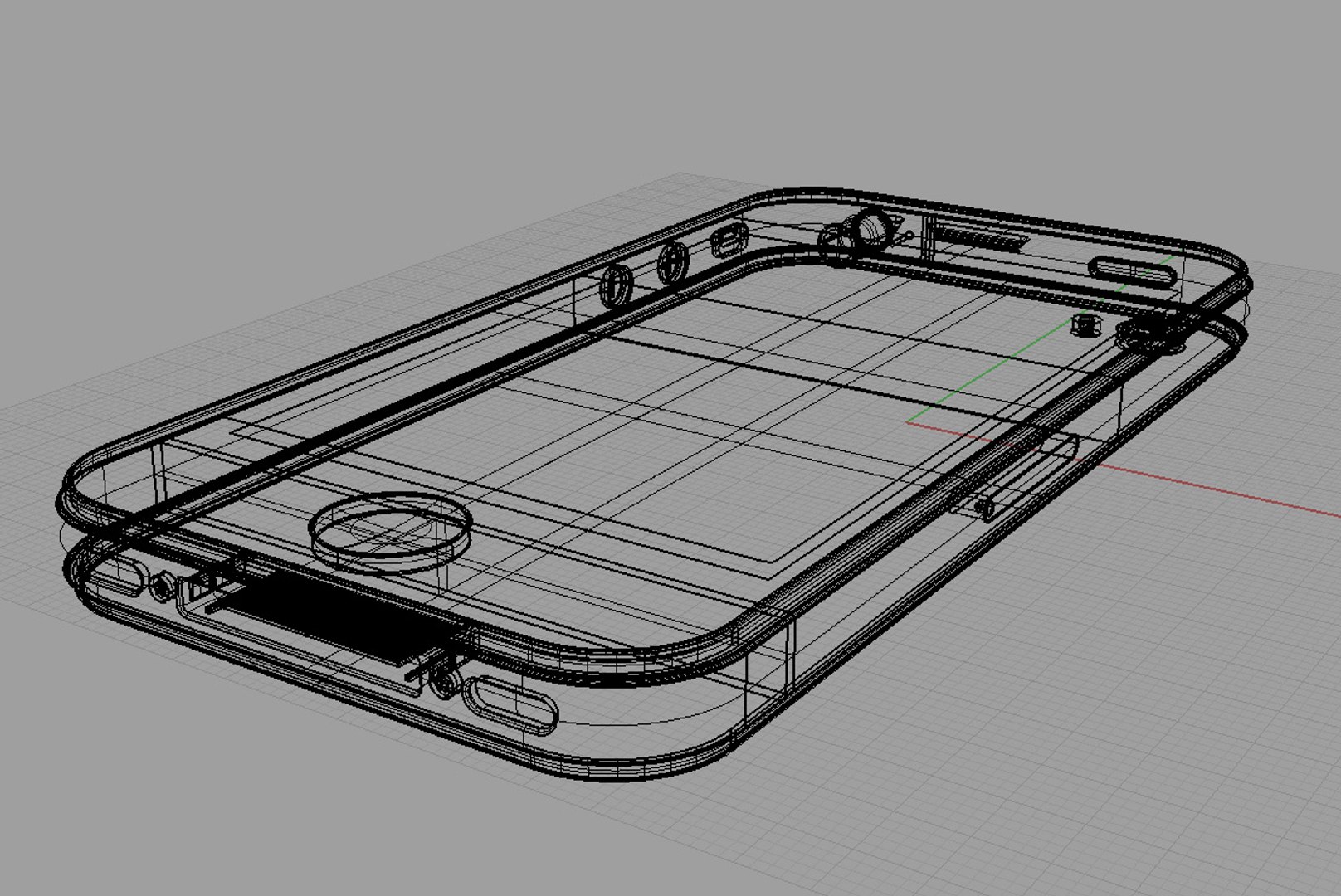 3ds max iphone 4 phone