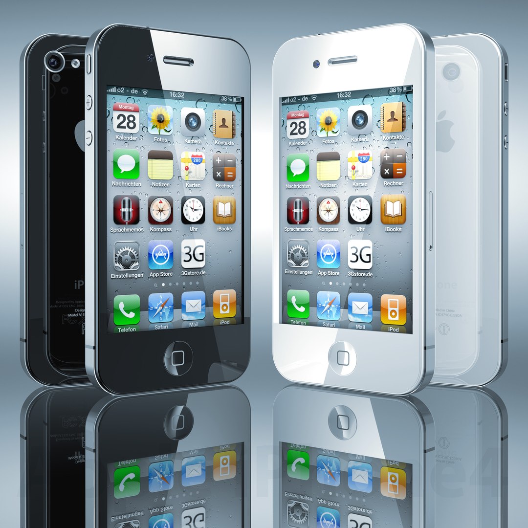 3ds Max Iphone 4 Phone