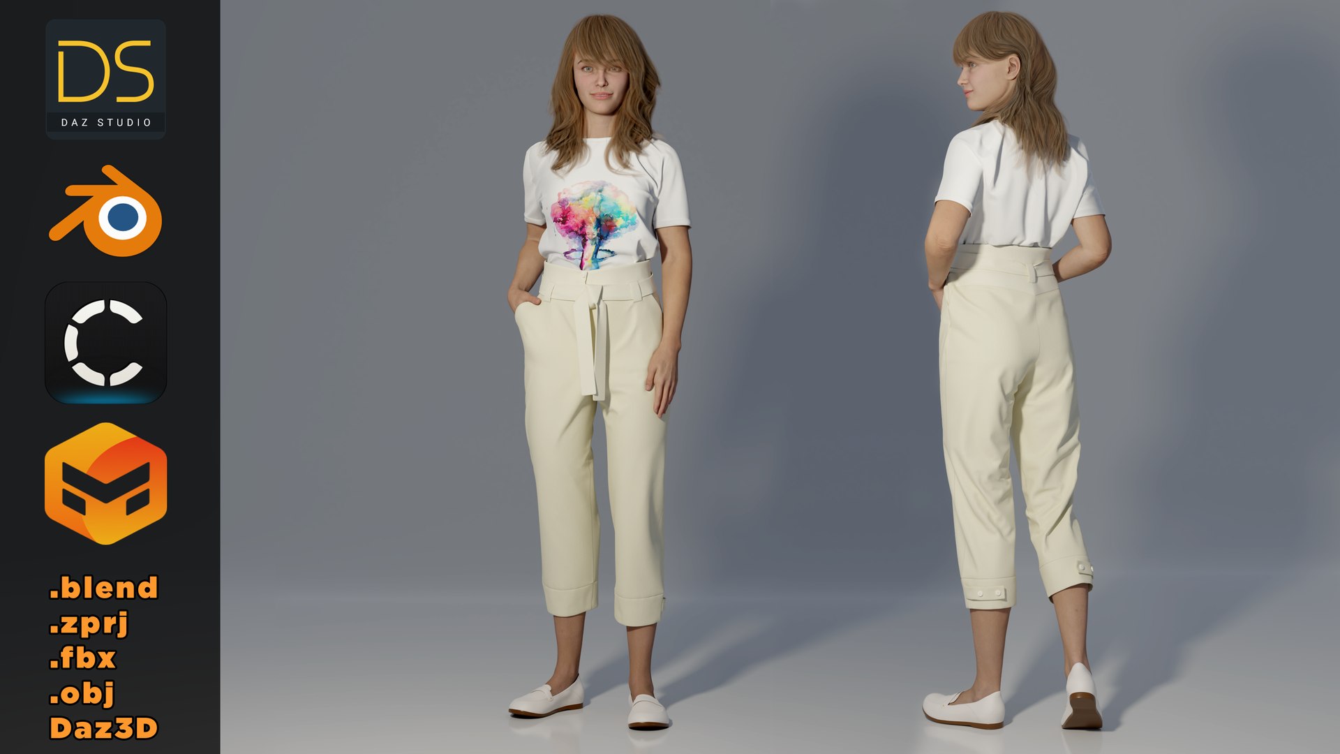 Gran Outfit Daz3D Clo3D Blender 3D - TurboSquid 1914348