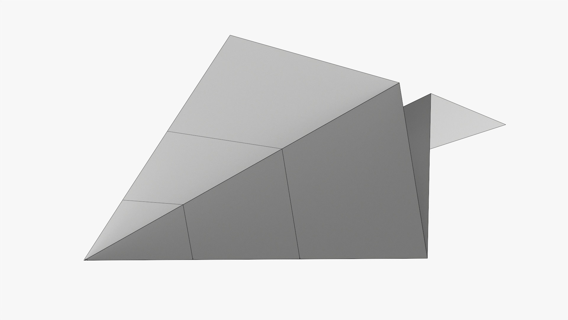 Paper Airplane 01 3D Model - TurboSquid 1800555