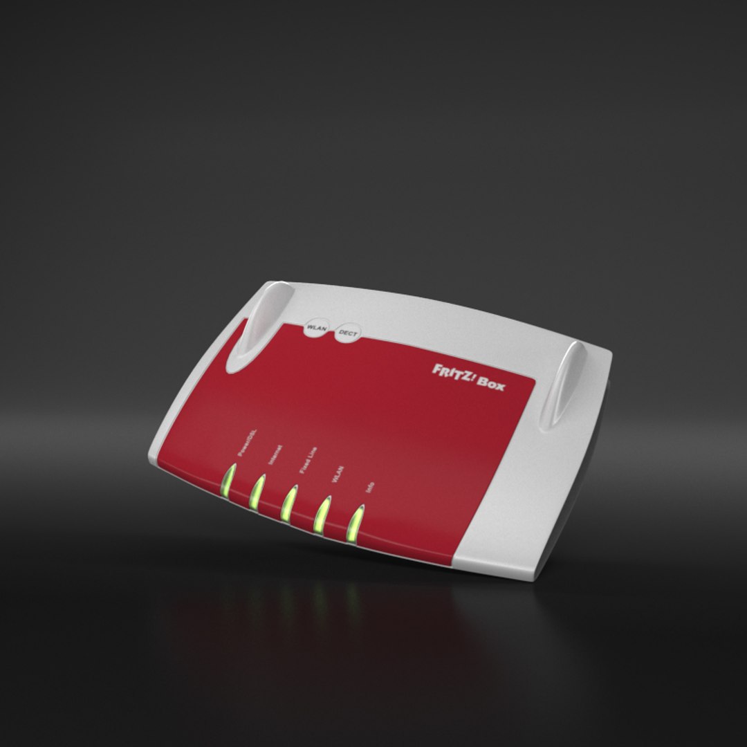Router Phone 3d Model