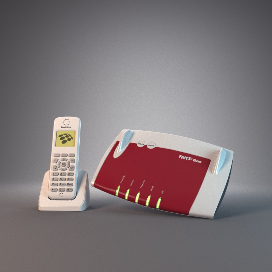 Router Phone 3d Model