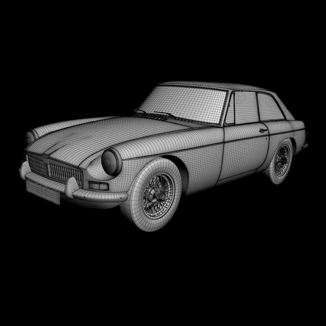 3d 1965 Mg Mgb Gt