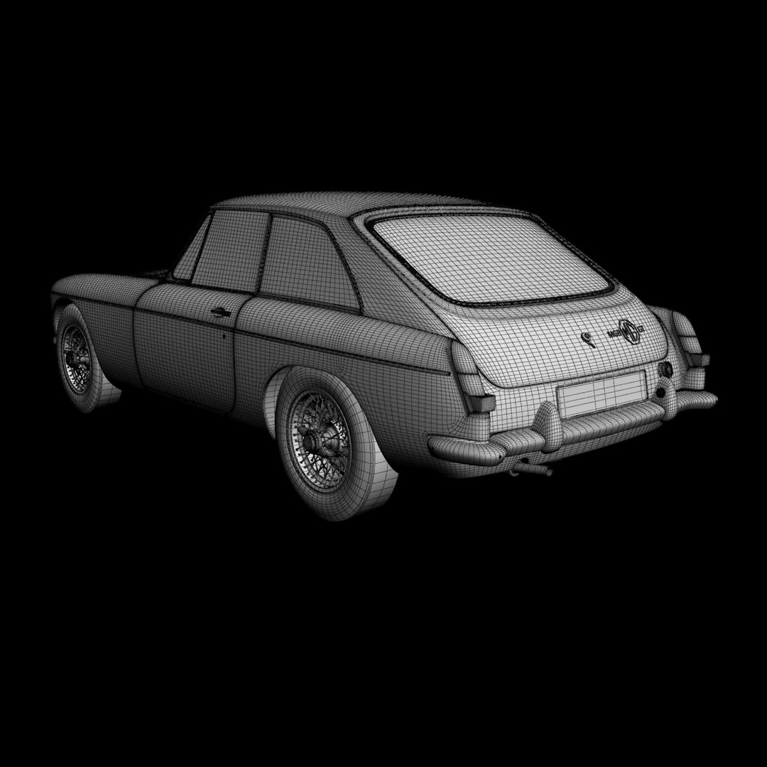 3d 1965 Mg Mgb Gt
