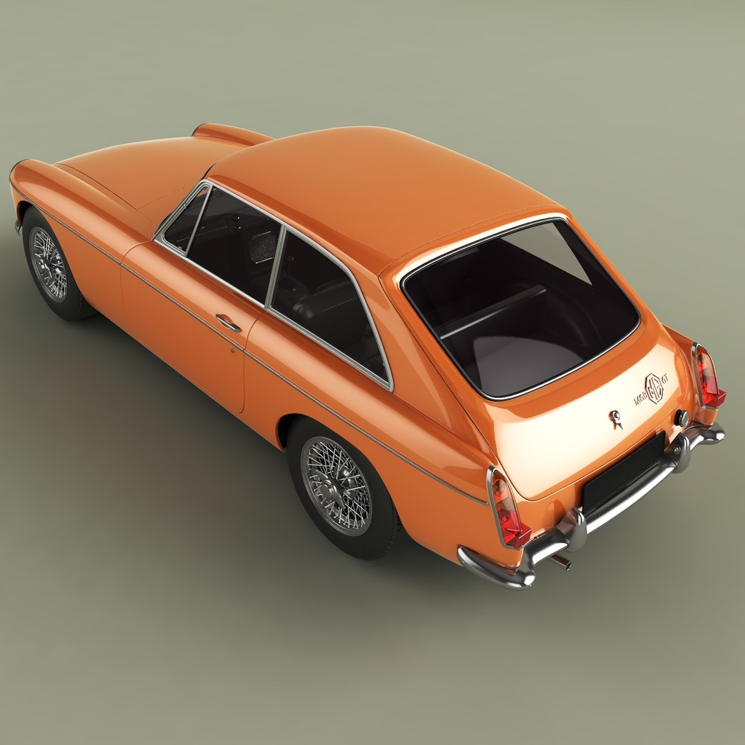 3d 1965 Mg Mgb Gt