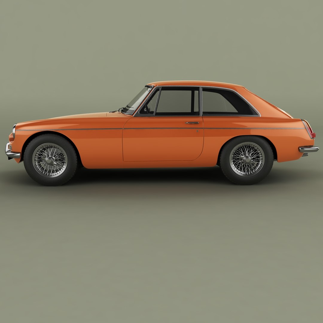 3d 1965 Mg Mgb Gt