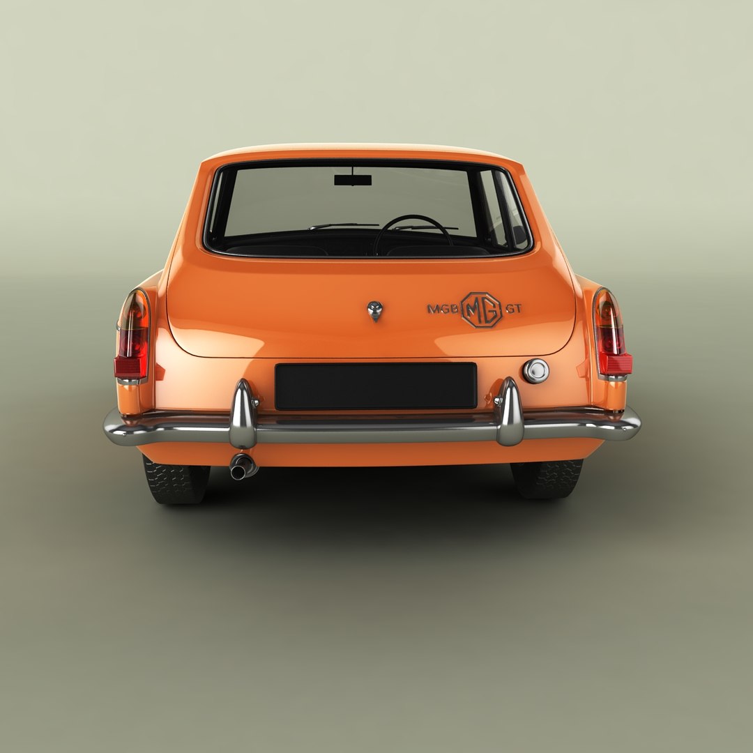 3d 1965 Mg Mgb Gt