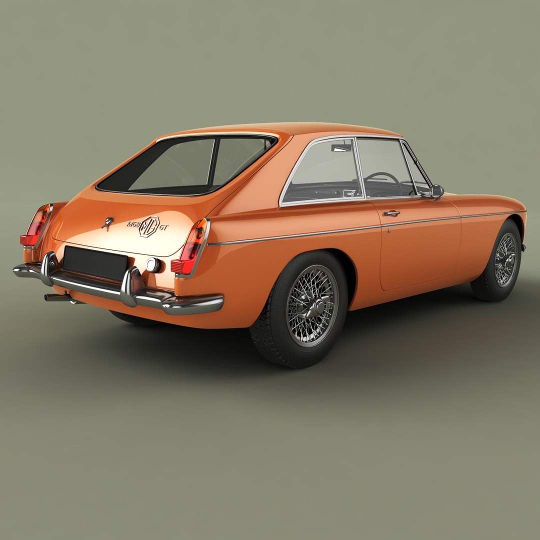 3d 1965 Mg Mgb Gt