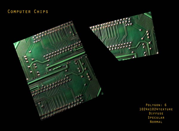 maya computer circuit board