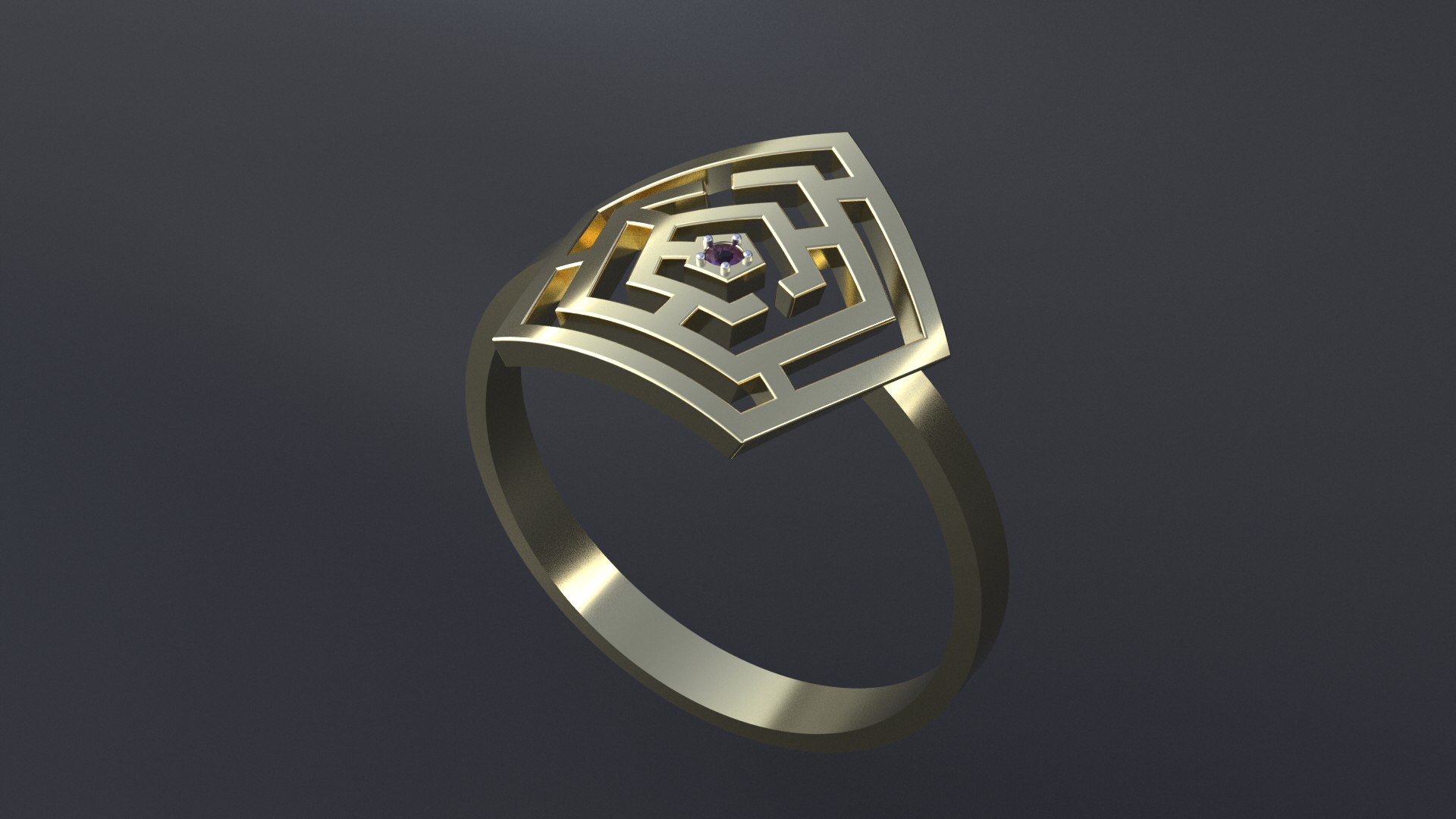 3D Ring Maze For CNC Or 3D Print Model - TurboSquid 1995096