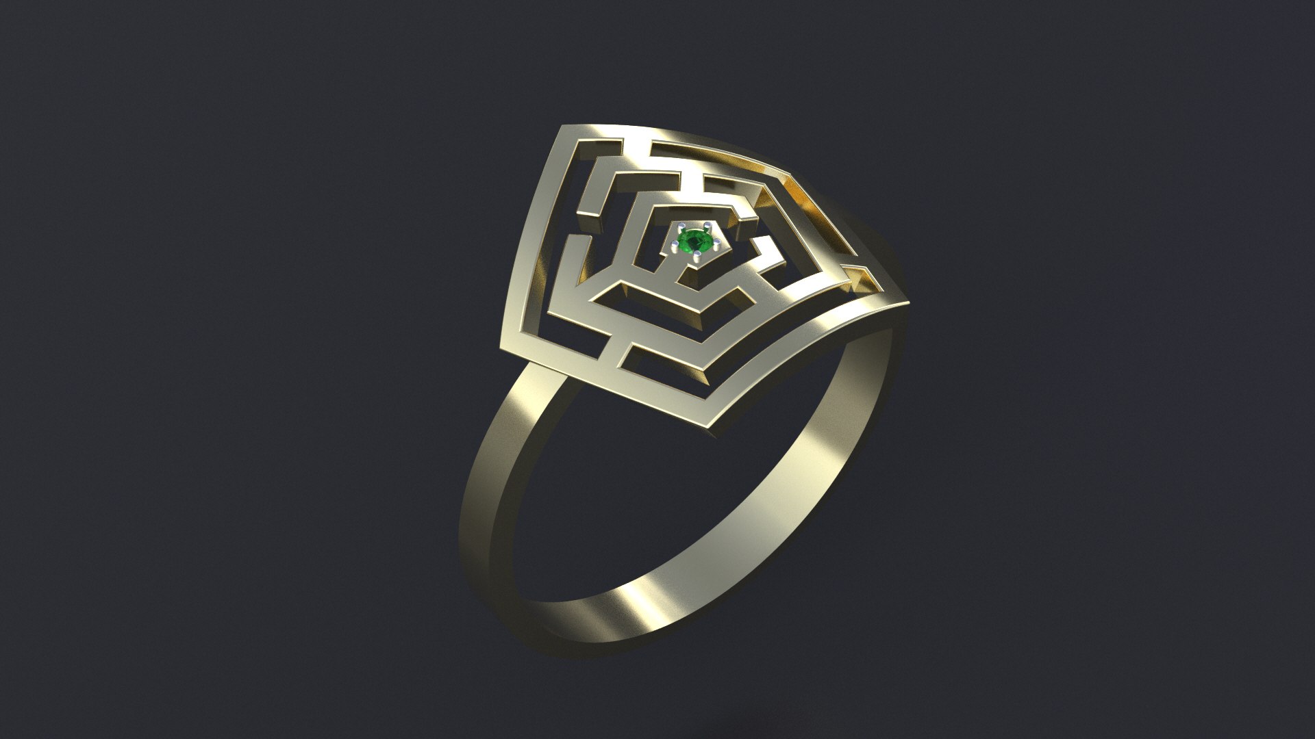 3D Ring Maze For CNC Or 3D Print Model - TurboSquid 1995096
