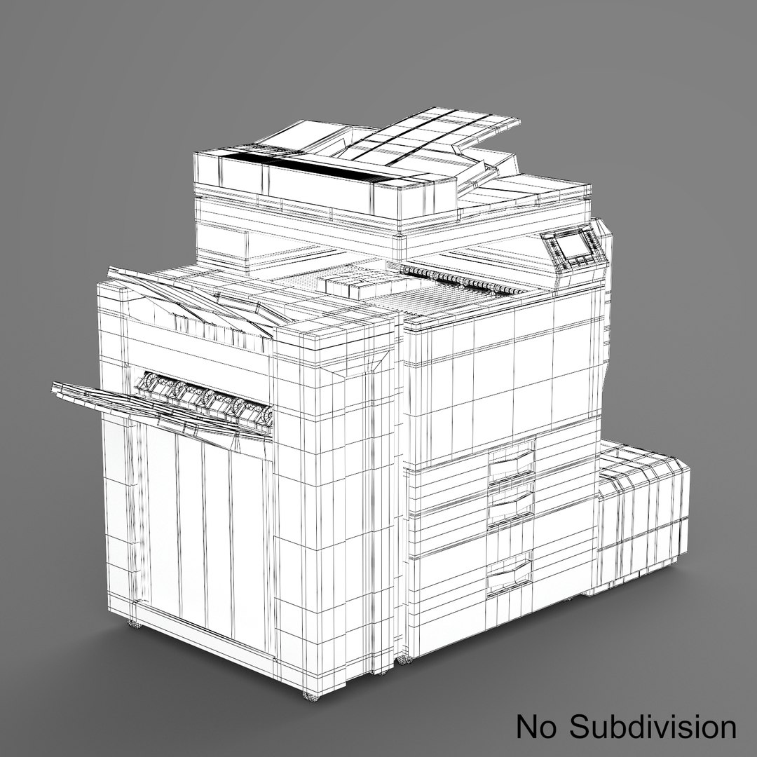 3d Model Printer Office