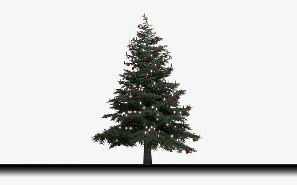 3D Christmas Pine Tree model - TurboSquid 1985563