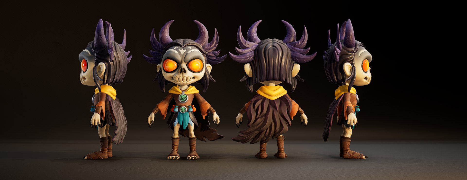 Stylized Forest Spirit 3 Model - TurboSquid 2306156