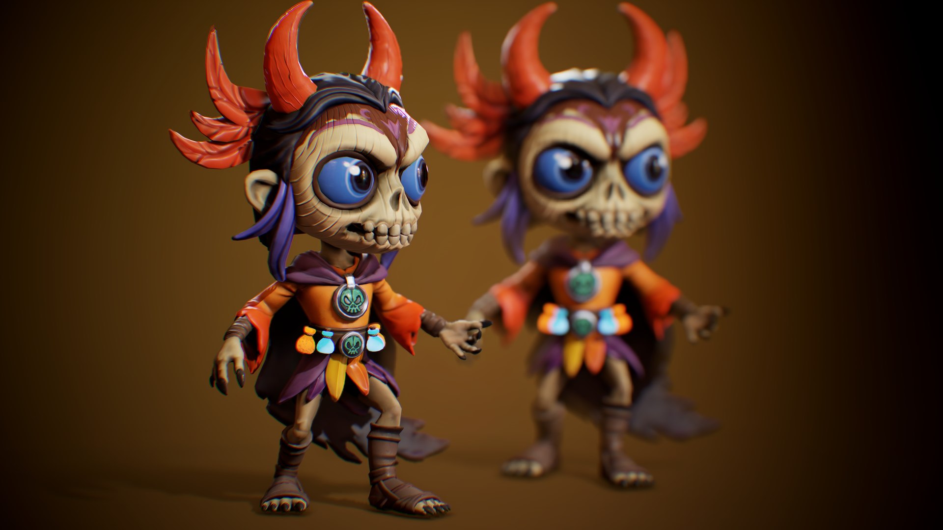 Stylized Forest Spirit 3 Model - TurboSquid 2306156