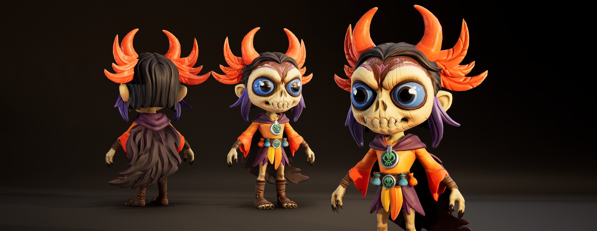 Stylized Forest Spirit 3 Model - TurboSquid 2306156