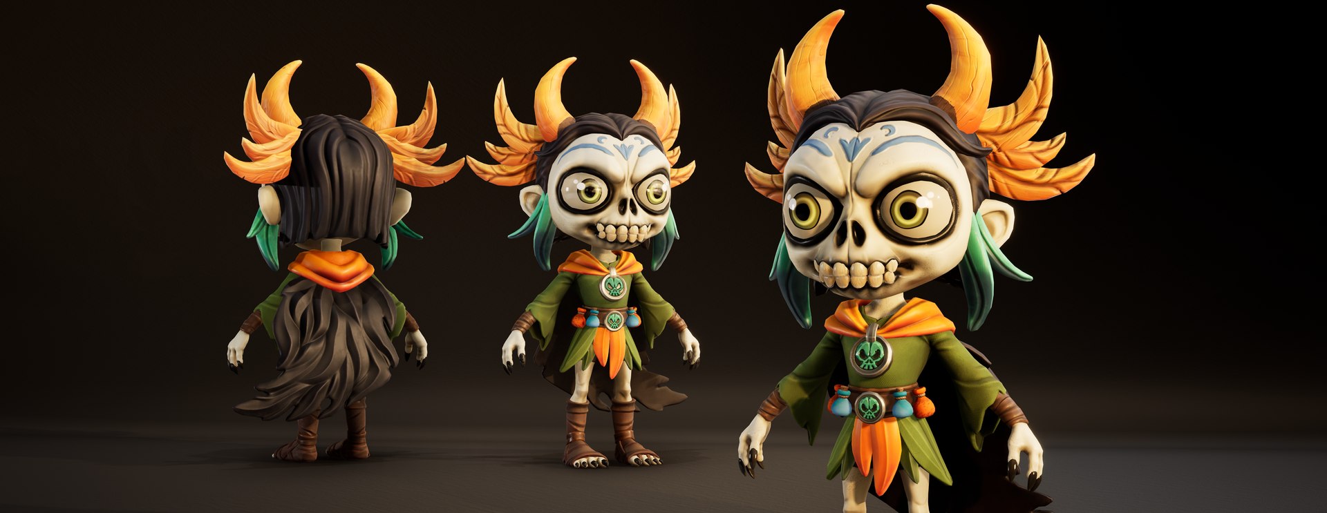 Stylized Forest Spirit 3 Model - TurboSquid 2306156