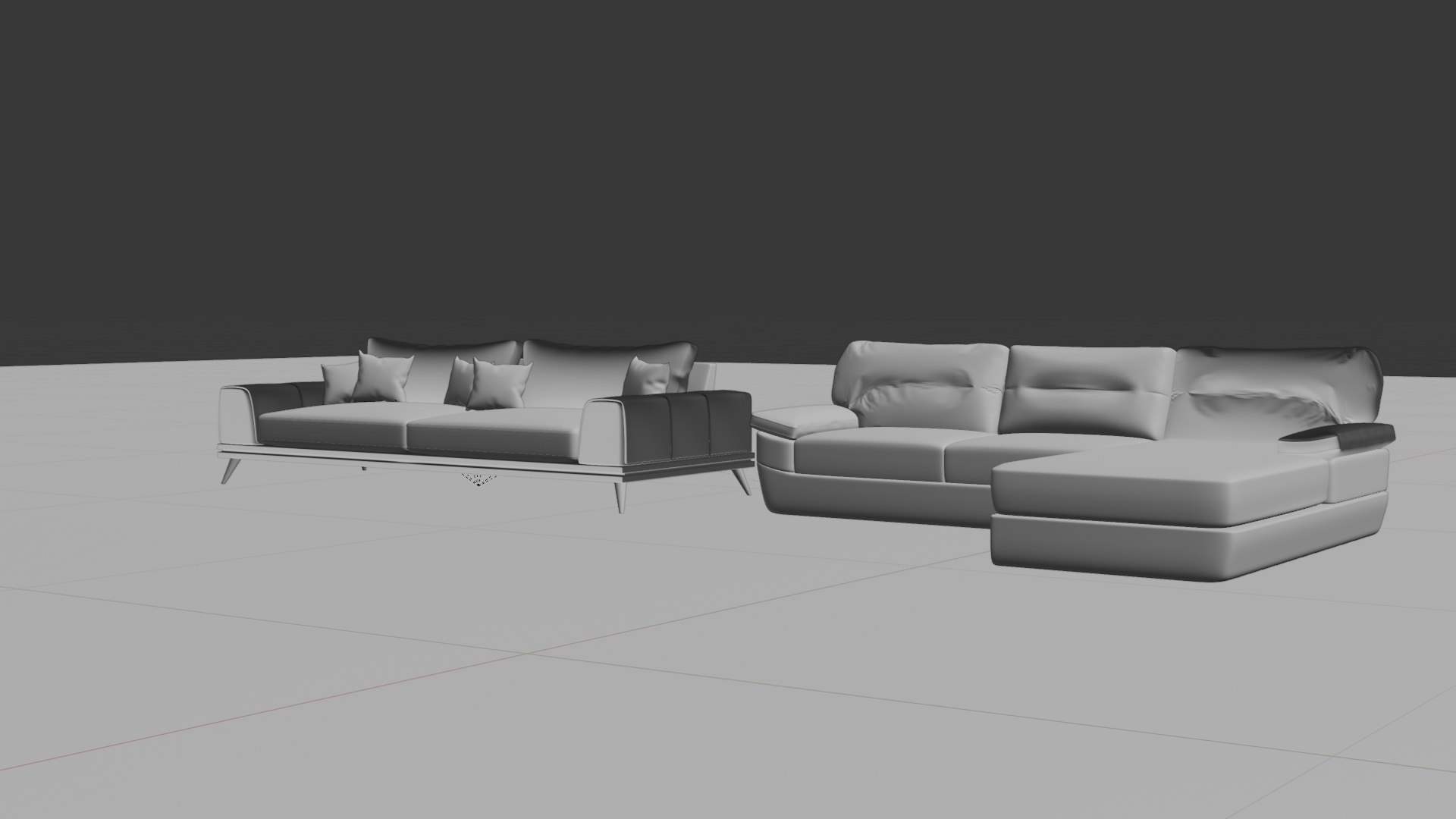Basic Sofa 3D Model - TurboSquid 2256471