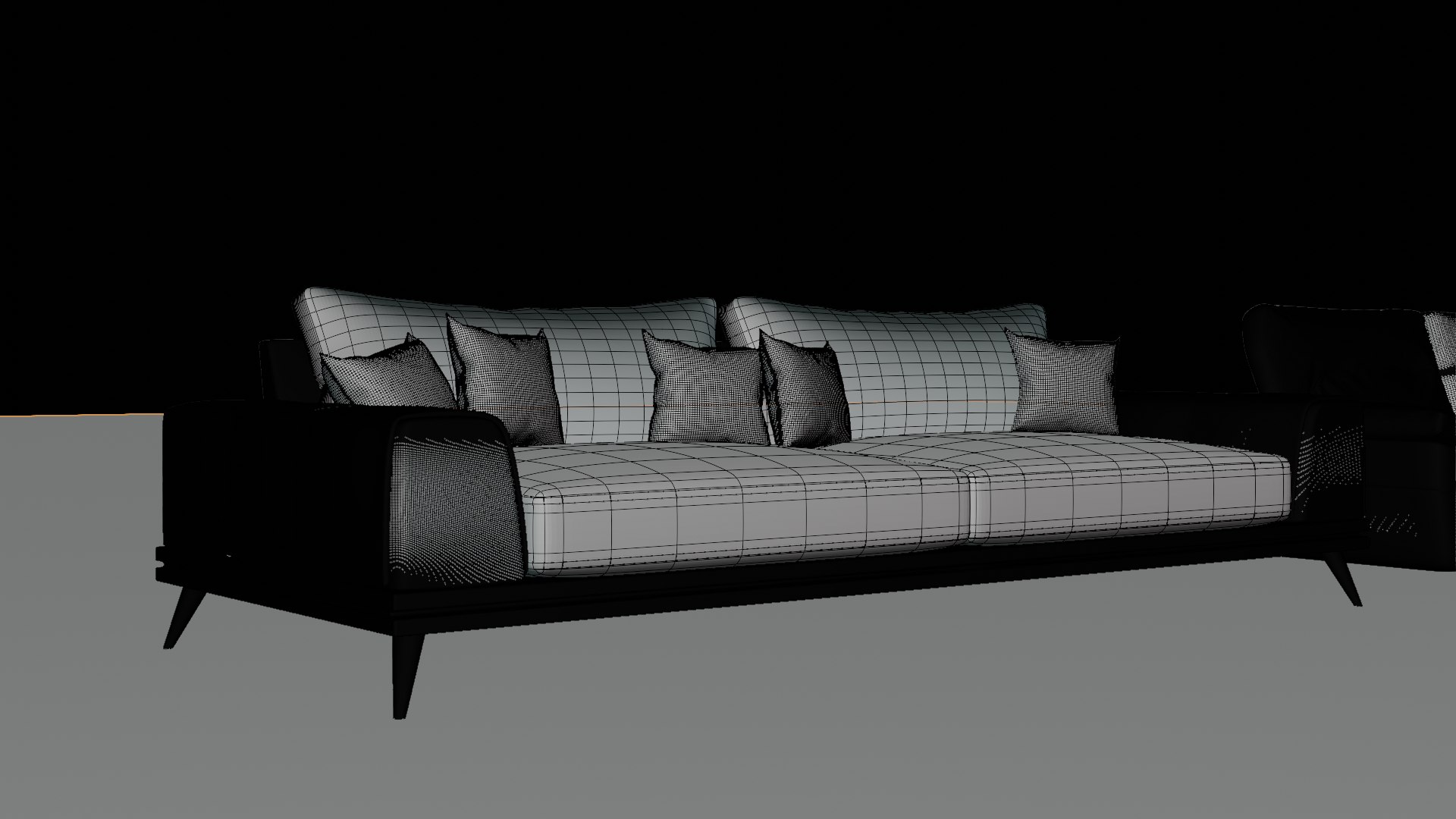 Basic Sofa 3D Model - TurboSquid 2256471