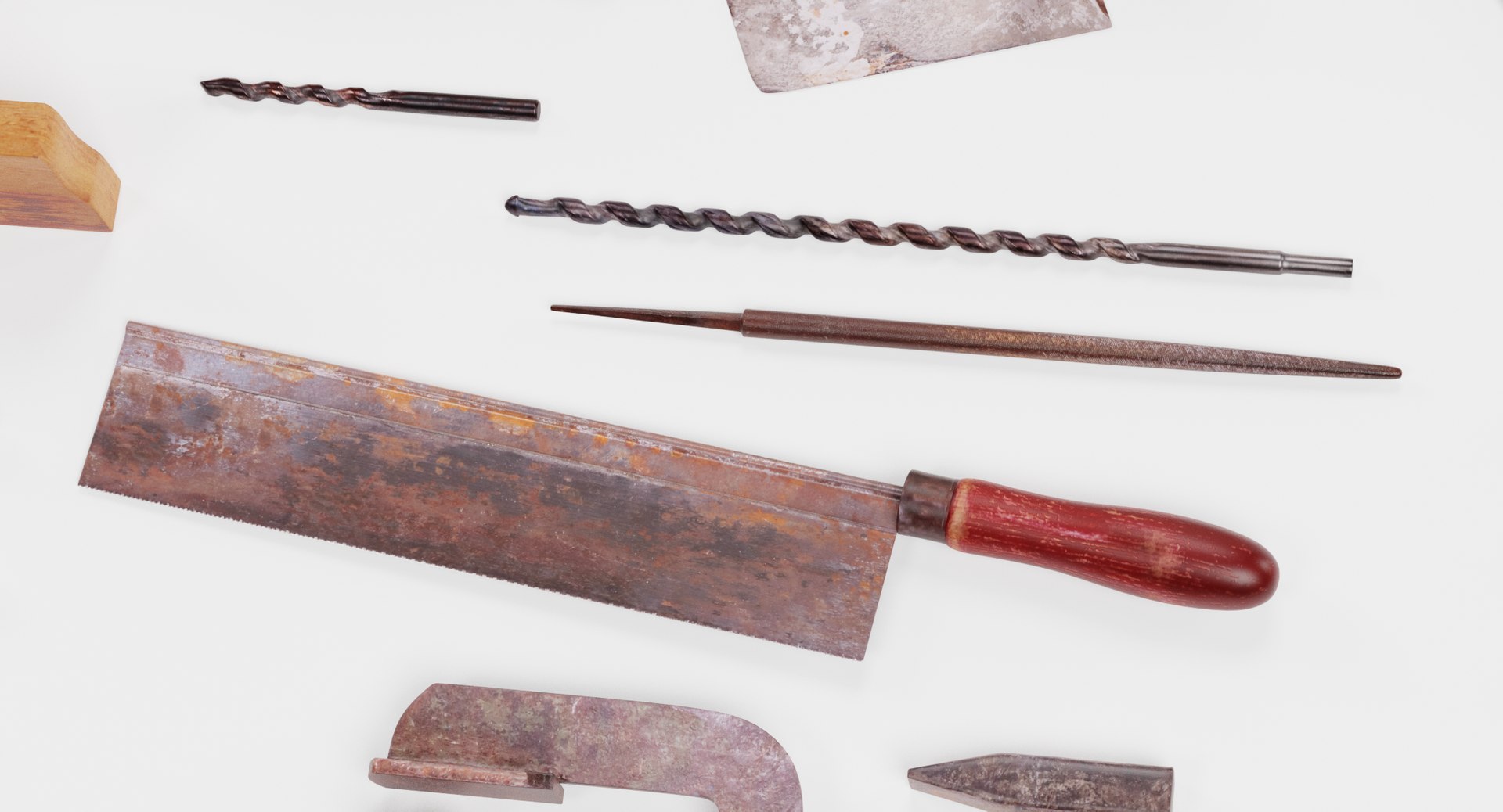 Used tools model - TurboSquid 1395509