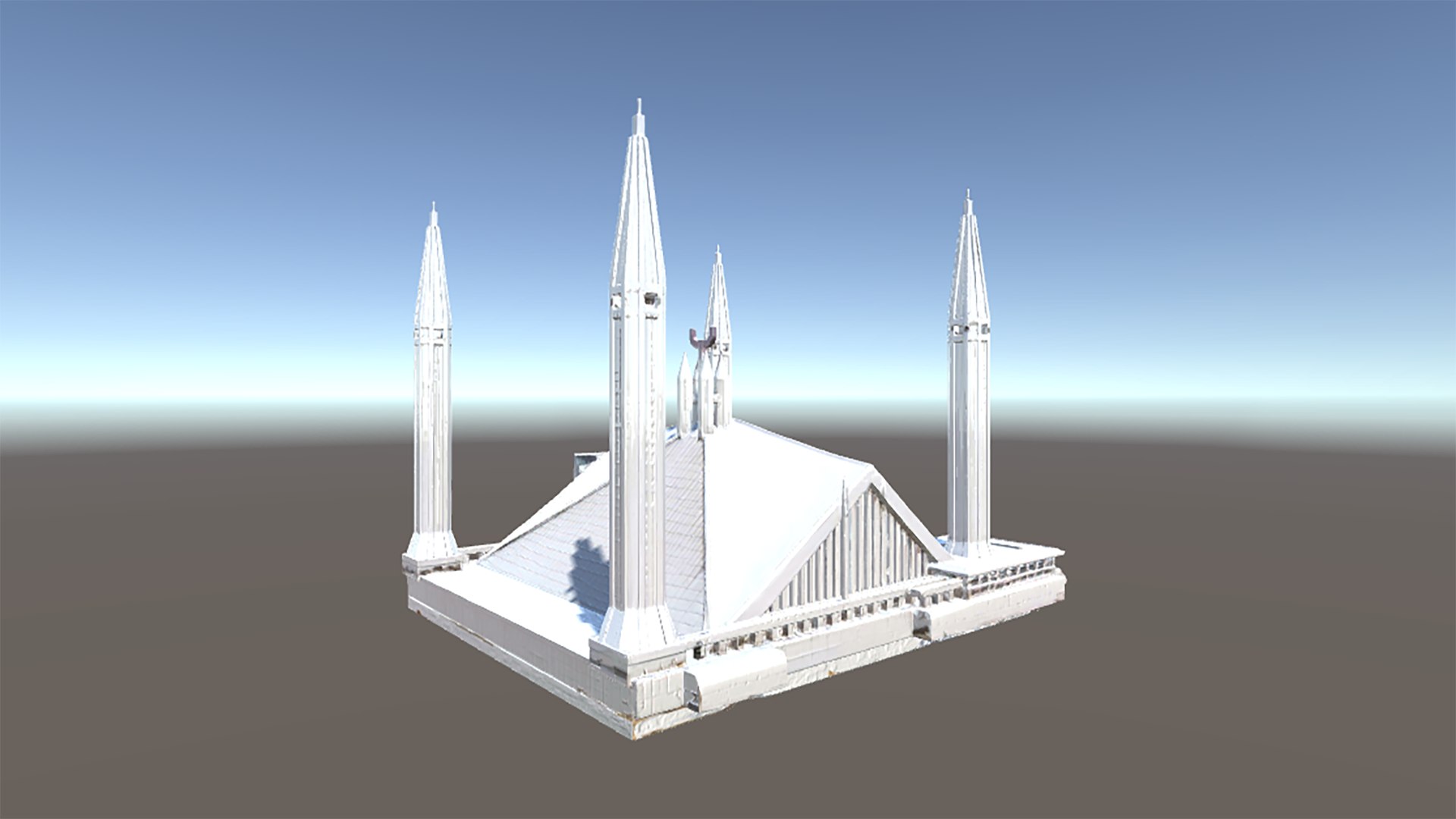 3D Faisal Mosque - TurboSquid 2458921