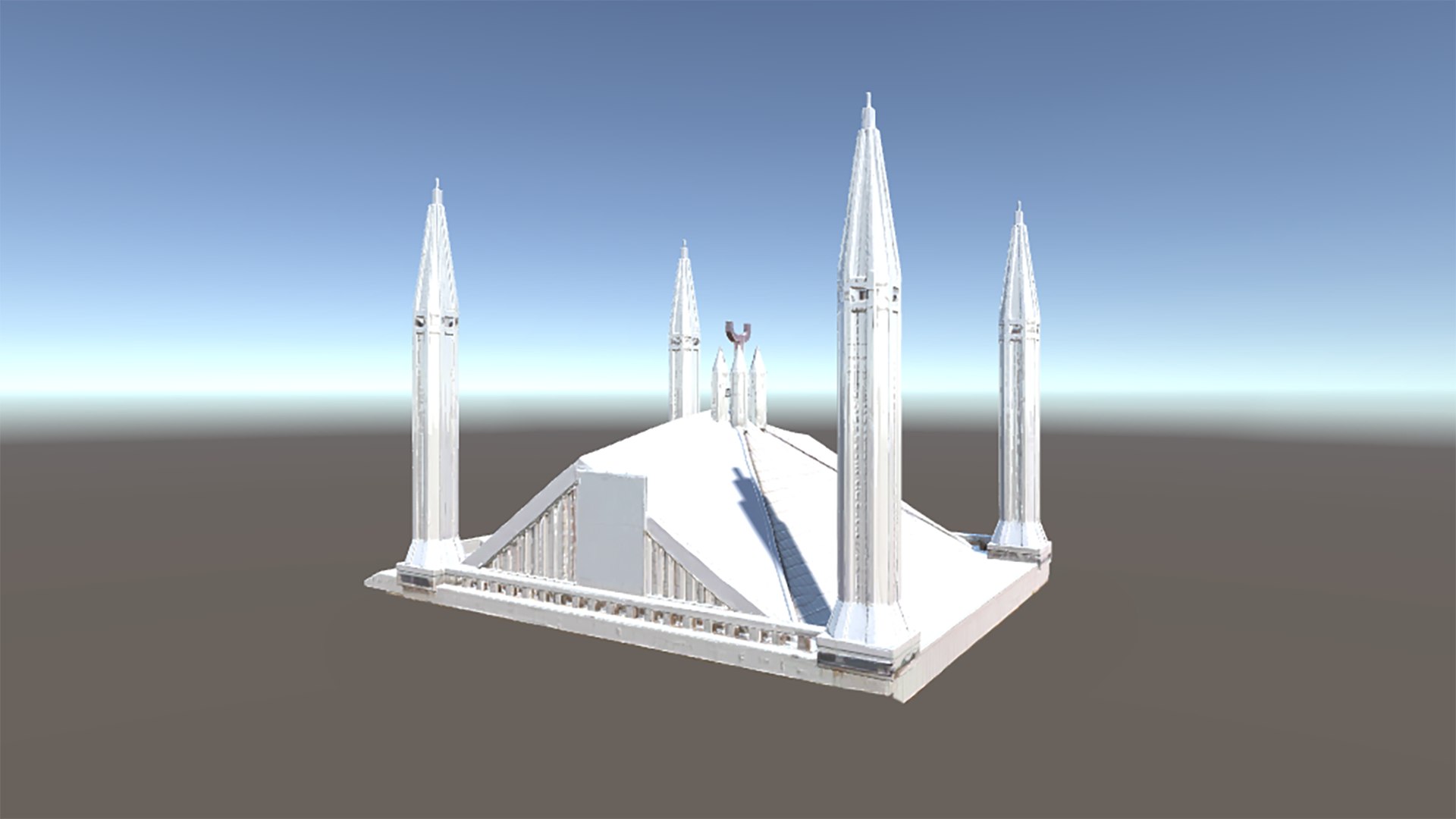 3D Faisal Mosque - TurboSquid 2458921