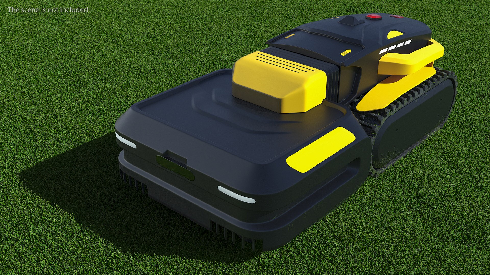 3D Automated Lawn Mower Rigged For Maya - TurboSquid 2192350