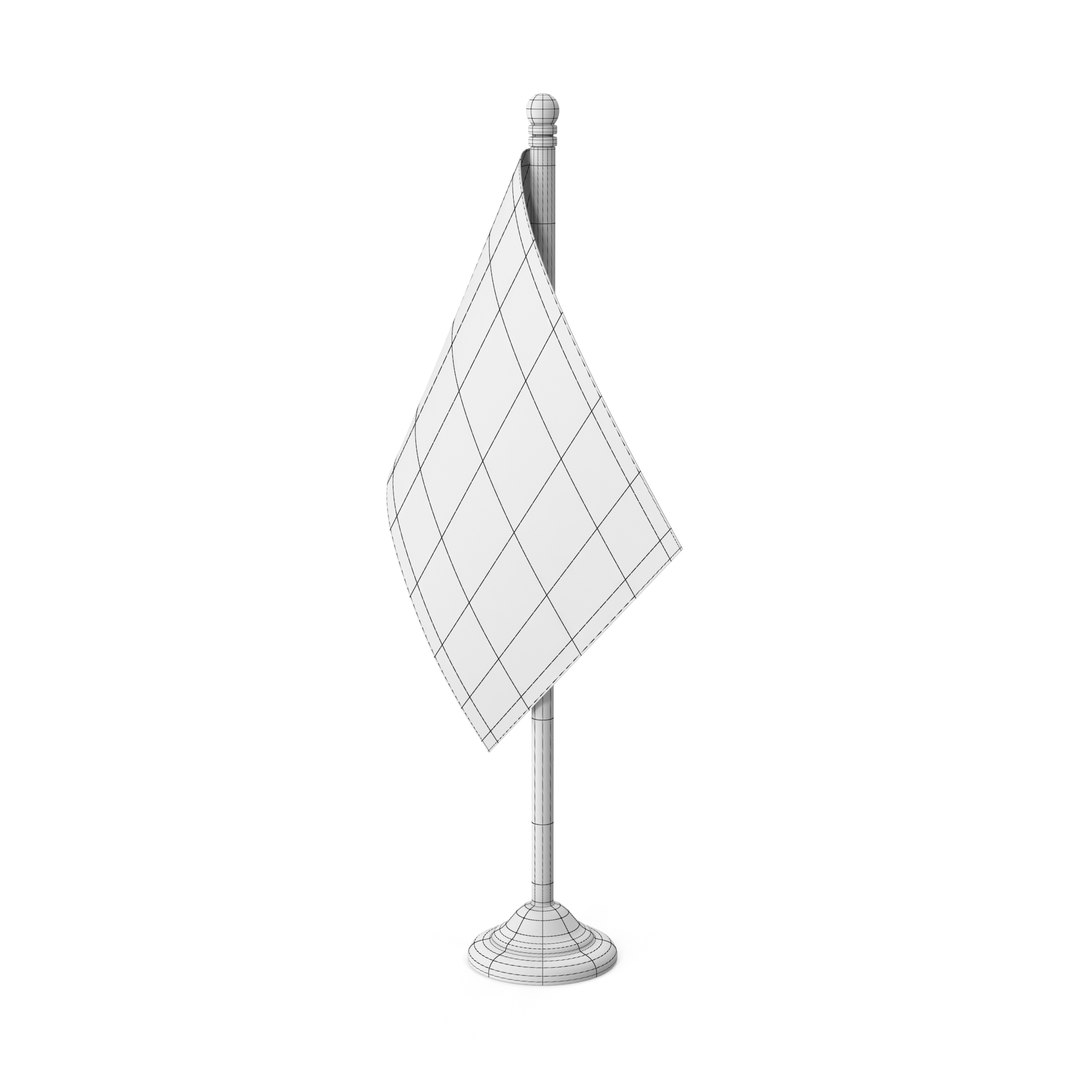 3D model Table Flag - TurboSquid 2170726