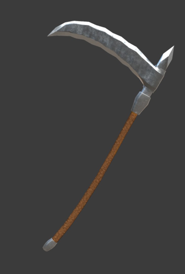 Scythe weapons 3D model - TurboSquid 1404899