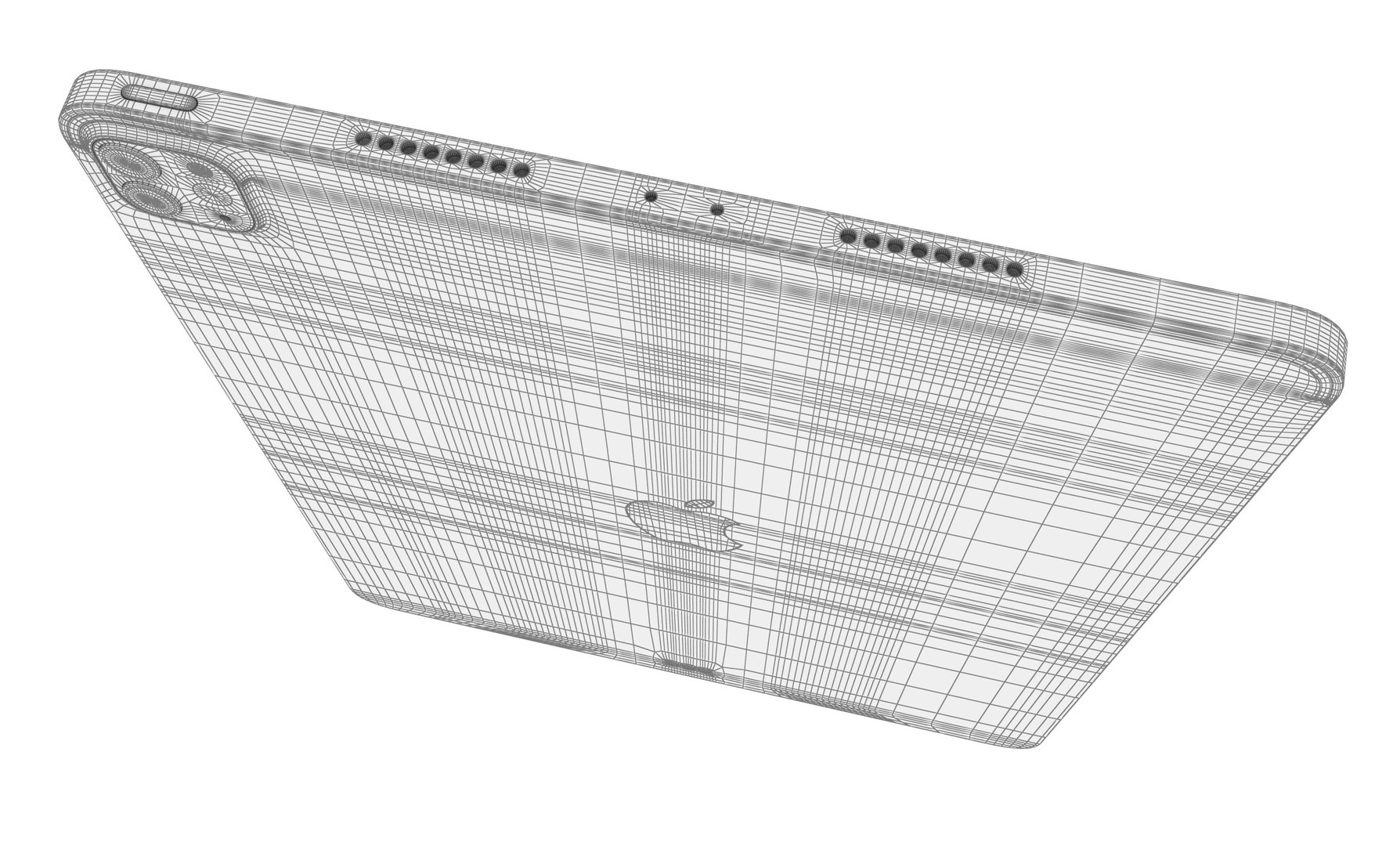 Apple iPad Pro 12 9 Silver 3D model - TurboSquid 1958119