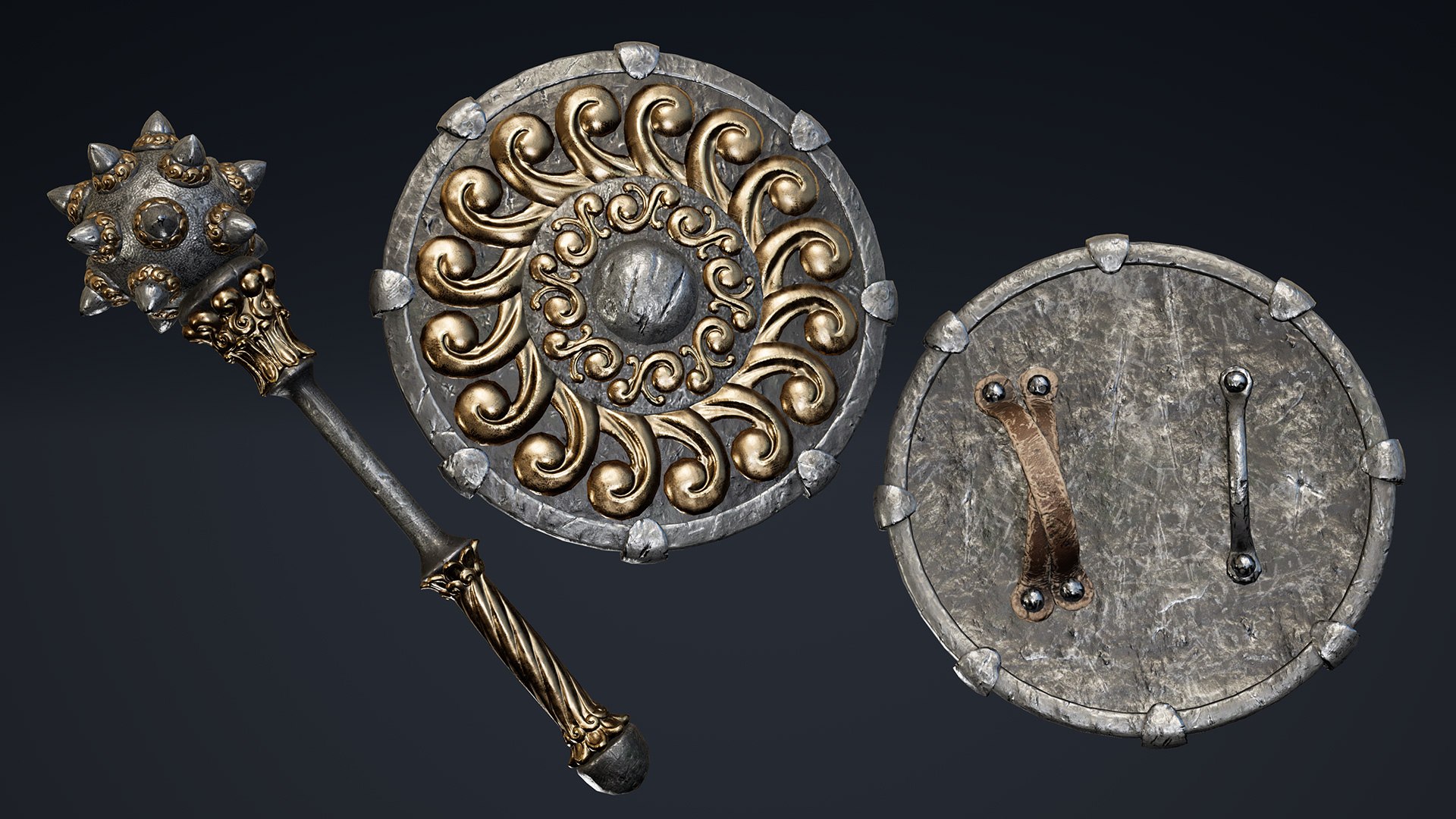 3D fantasy weapons packed model - TurboSquid 1661074