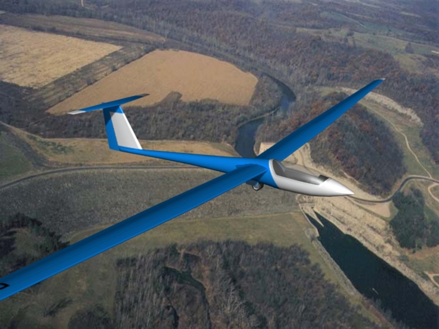 Asw 22 Sailplane Dxf